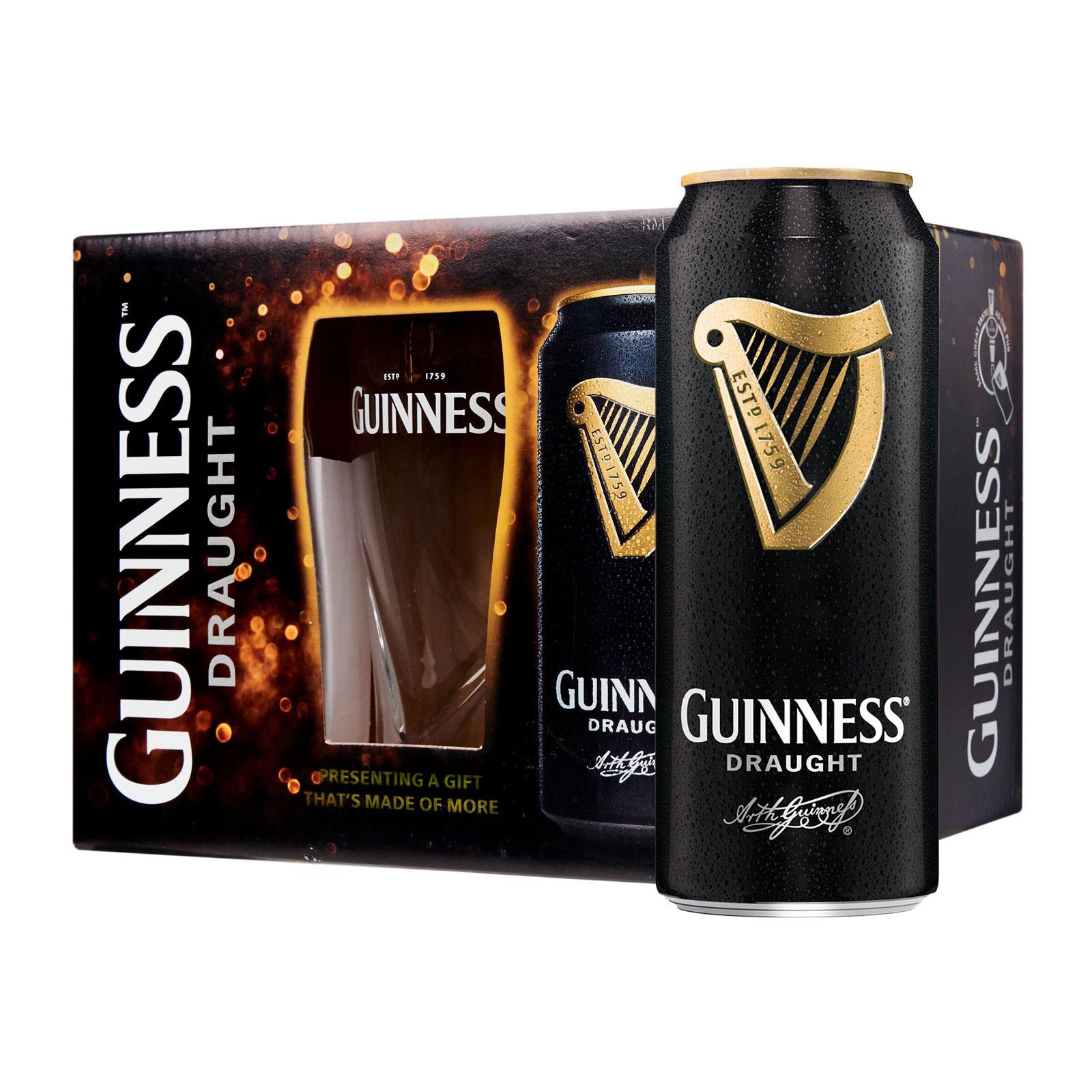 Bia Guinness Draught - Ireland - Siêu thị rượu vang nhập khẩu